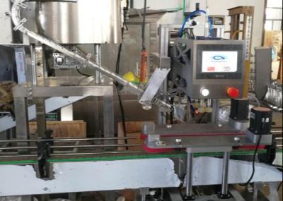 China Stainless Steel Square Automatic Screw Capping Machine 500ml Beer Bottle Cap Machine for sale