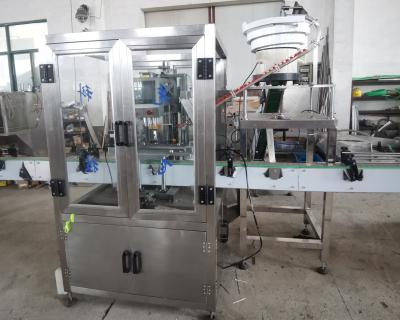 China Touch Screen Automatic Inline Capping Machine FXZ 2400 Bottles Per Hour for sale
