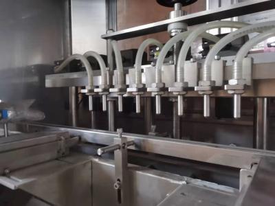 China PLC Servo Pump Filling Machine 0.7Mpa Peristaltic Pump Liquid Filling Machine for sale