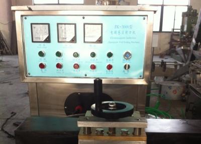 China AC220V 300mA Aluminum Foil Sealing Machine 10mm Glass Bottle Foil Sealing Machine for sale
