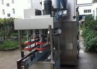 China Silver Gray Inline Capping Machine Round Bottle Screw Capping Machine for sale