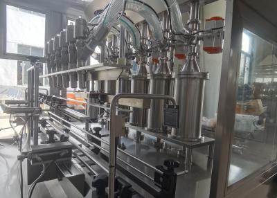China PLC High Viscosity Liquid Filling Machine Servo Sauce Filling Machine for sale