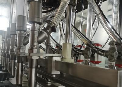 China 33mm Automatic Liquid Filling Machine GNC-12L Honey Bottle Filling Machine for sale