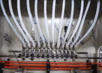 China Round Bottle 2000mm Corrosive Liquid Filling Machine 1500ml Water Bottling Machine for sale
