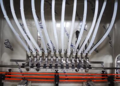 China Round Bottle 2000mm Corrosive Liquid Filling Machine 1500ml Water Bottling Machine for sale