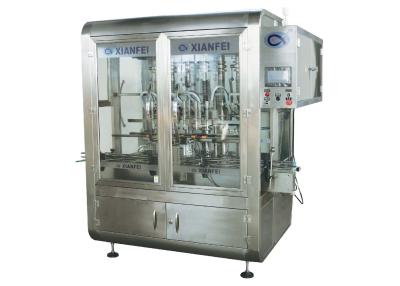 China SUS316L Viscous Liquid Filling Machine 2L Grey Plastic Bottle Packaging Machine for sale