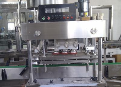 China Round Height 40mm Automatic Inline Capping Machine Rotary 500Kg for sale
