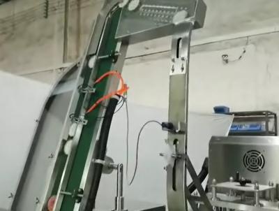 China Stainless Steel Tinplate Inline Capping Machine 2500mm with Servo Drive for sale