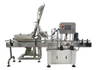 China Servo Drive Tinplate Automatic Capping Machine For Glass Jar for sale