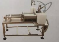 China Stainless Steel Semi Automatic Viscous Liquid Filling Machine 950*580*1200 Mm for sale