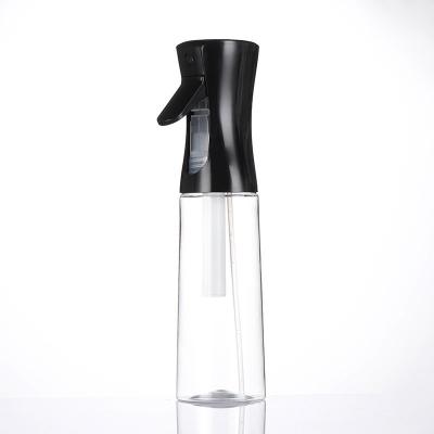 China Portable Glass Olive Oil Sprayer 19.5cm Kitchen Cooking Vinegar Dispenser Bottle Black White for sale