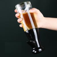China Portable Glass Olive Oil Sprayer 19.5cm Kitchen Cooking Vinegar Dispenser Bottle Black White for sale