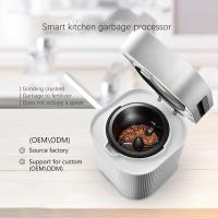 China Metal Grinding Chamber Electric Kitchen Compost Bin 2.5L 500W Household Food Waste Disposal for sale