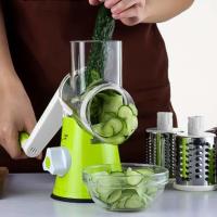 China Upgrade Your Kitchen with this Manual Rotary Cheese Grater Round Tumbling Box Shredder for sale