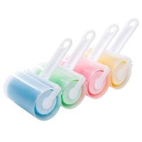 China Blue Pet Hair Remover Lint Roller 79g Reusable Sticky Sheets Washable Cover Household Cleaning for sale