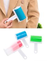 China Blue Pet Hair Remover Lint Roller 79g Reusable Sticky Sheets Washable Cover Household Cleaning for sale