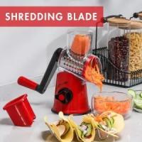 China Sustainable Kitchen Stainless Steel Multi-function Manual Slicer for Fruits Vegetables for sale
