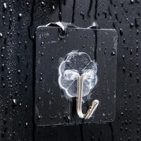 China PVC Iron Plating Suction Door Hook 6x6cm 15kg Load Bearing Non-Marking Wall Hanging Hook for sale