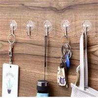 China PVC Iron Plating Suction Door Hook 6x6cm 15kg Load Bearing Non-Marking Wall Hanging Hook for sale