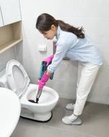 China Custom Logo Mini Toilet Pumper Unclogging Toilets ABS Stainless Steel 0.4MPa 3.2kg for sale