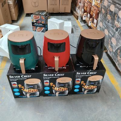 China Sunny 6L Digital Air Fryer 1200-1400W Square Non-Stick Oil-Less Healthy Cooking for sale