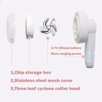 China Rechargeable Fabric Shaver Lint Remover 8000 RPM 5W for Sweater Clothes Fuzz Trimmer for sale