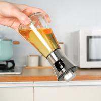 China 200ml 304 Stainless Steel Oil Spray Bottle for Kitchen Cooking and Outdoor Use for sale