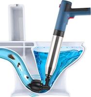 China Electric Toilet Plunger Air Pressure Drain Blaster 0.4MPa Rechargeable Battery Unclogging Tool for sale
