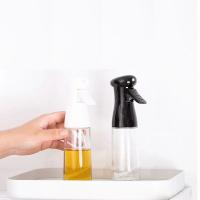 China Calcium Sodium Glass Olive Oil Sprayer Atomized Spray Bottle 22.4cm 263g for Kitchen BBQ for sale