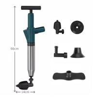 China Electric Toilet Plunger Drain Opener 0.4MPa Air Pressure Plumbing Air Gun for Unclogging for sale