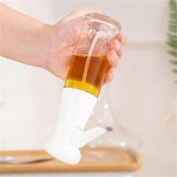 China Calcium Sodium Glass Olive Oil Sprayer Atomized Spray Bottle 22.4cm 263g for Kitchen BBQ for sale