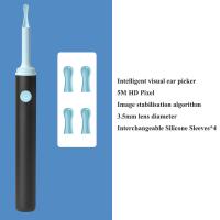 China 1080P HD Ear Cleaning Camera with 6 LED Lights 350mAh Rechargeable Otoscope for Adults for sale
