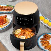 China Function With Light Indicator 4.5L 6L Non-Stick Cooking Surface Air Fryer Without Oil for sale