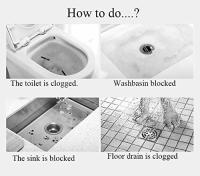 China ABS Rubber Drain Blaster Gun High Pressure Toilet Plunger Sink Pipe Dredging 930G for sale