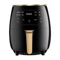 China 4.5L 6L Silver Crest Air Fryer Oil Free Healthy Cooking 1200-1400W Square Non-Stick for sale