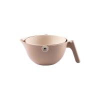China Restaurant Double Layer Detachable Rotating Drainage Basket Plastic Bird Drain Basket for sale