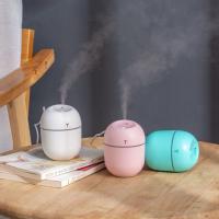 China LED Night Light Ultrasonic Air Humidifier with Aromatherapy Function for Home and Car for sale