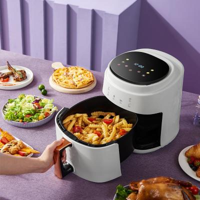 China 8L 1400W Smart Touch Screen Oil Free Electric Deep Fryer Hot Air Fryer for sale
