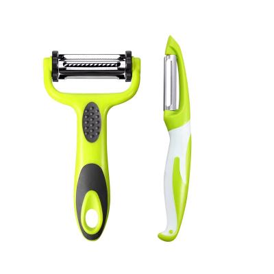 China Stainless Steel Vegetable Peeler Julienne Slicer Mandoline 19x2.5x2cm Safe Kitchen Tool for sale