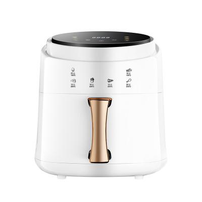 China 8L Commercial Air Fryer 1400W Stainless Steel Liner Digital Control Custom Silver Crest for sale
