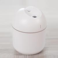 China Mini Portable Ultrasonic Air Humidifier 2W 5V USB with LED Night Lamp and Aroma Diffuser Pink for sale
