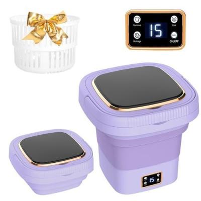 China Foldable Portable Washing Machine 0.05 kWh Mini Washer for Shoes Underwear Baby Clothes for sale