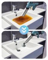 China Electric Air Plunger 0.4MPa Rechargeable Battery Toilet Unblocker for Household Drains for sale