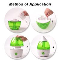 China Sunny Ultrasonic Humidifier 1L Capacity 12W Silent for Home Baby Room Water Shortage Protection for sale