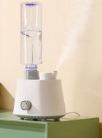China Sunny 2.6-4L Ultrasonic Air Humidifier 110-240V USB Portable Desktop Water Bottle Spray for Home Office for sale