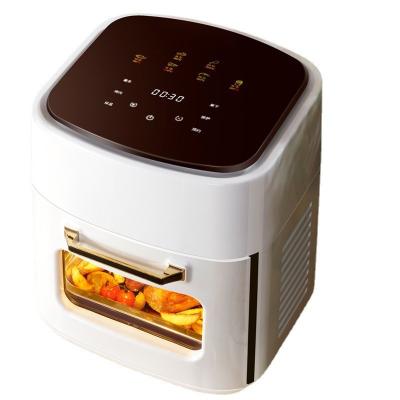 China Commercial Electric Deep Fryer 12L 15L Air Fryer Oven 1400W Digital Control Thermostat for sale