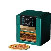 China Commercial Electric Deep Fryer 12L 15L Air Fryer Oven 1400W Digital Control Thermostat for sale
