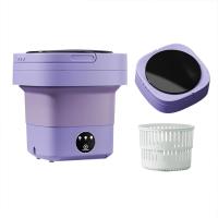 China 8.5L Fully-automatic Electric Foldable Tub Laundry Washer for Busy Professionals for sale