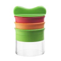 China 3 in 1 Manual Vegetable Spiralizer Cutter Coarse and Fine Julienne Slicing Set 8cm for sale