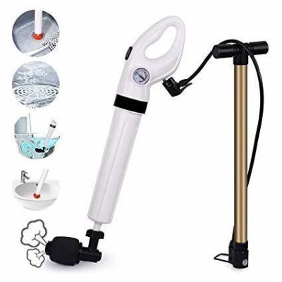 China ABS Rubber Toilet Plunger 930g High Pressure Air Drain Unblocker for Sinks and Floor Drains for sale